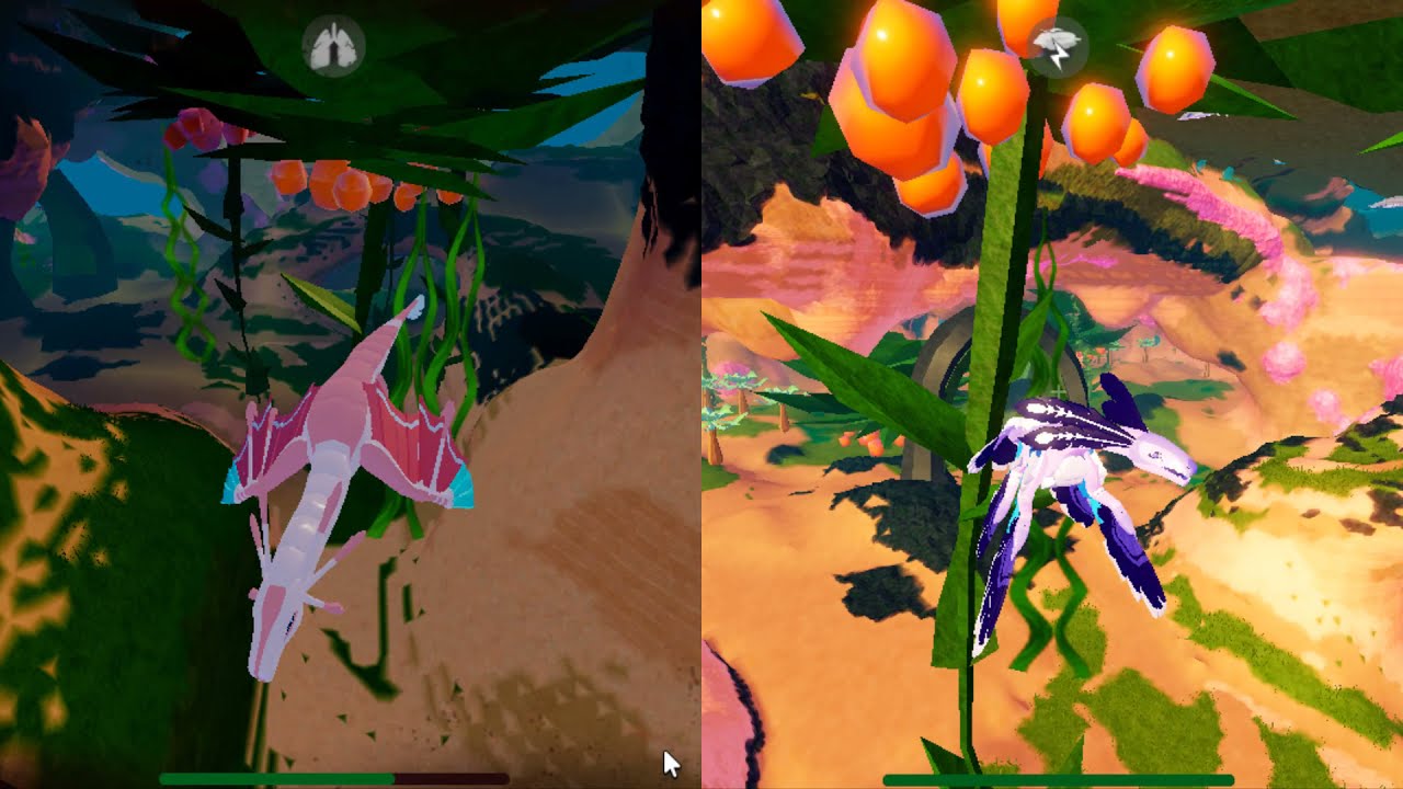 OLD and NEW "Axothan" Comparison - Creatures of Sonaria - YouTube