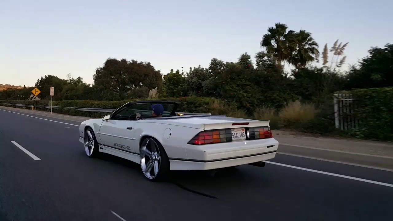 90 camaro iroc z & 86 Iroc z - YouTube