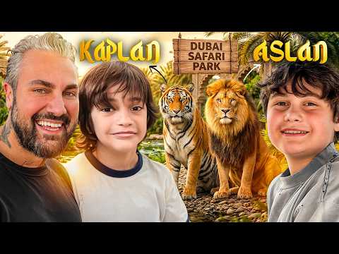 Çocuklarımla Dubai'de Aslan ve Kaplan Gördük!