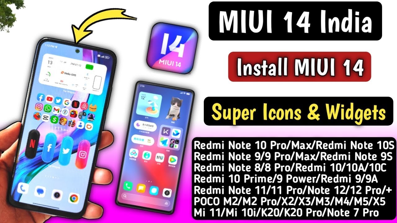 MIUI 14 Super Icons & Super Widgets Install in India in MIUI 13 Any ...