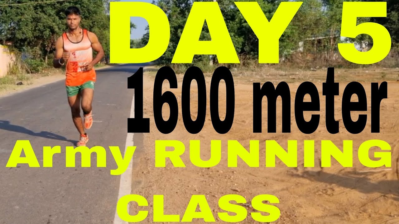 Army running practice class day 5 - YouTube
