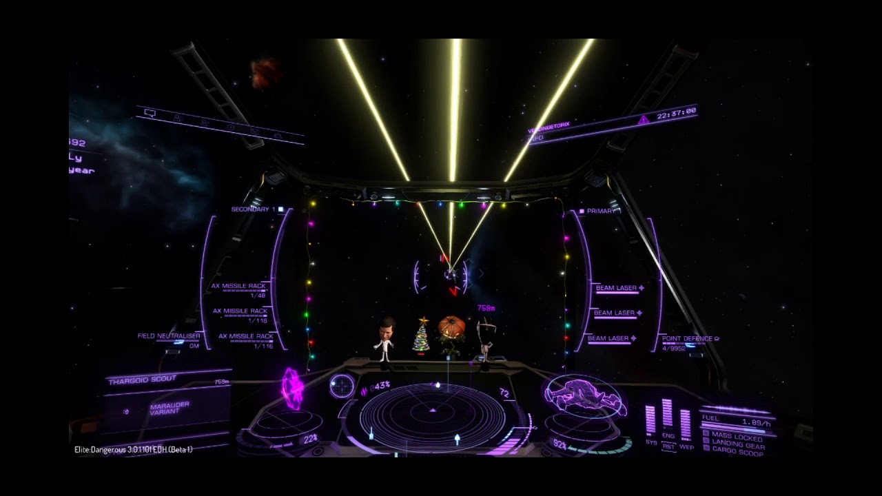 Elite: Dangerous Beyond Beta - Alliance Chieftain versus Thargoid ...
