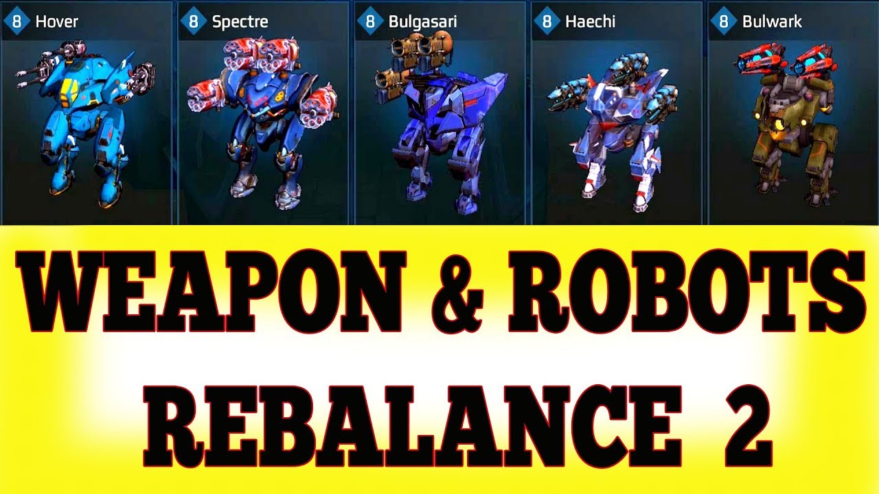 War Robots Hover Spectre Bulgasari Haechi Bulwark Test Server Gameplay ...