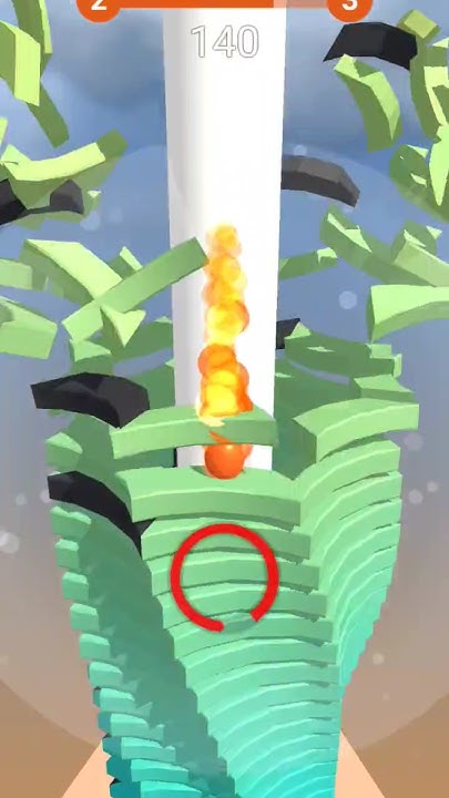 Stack ball android gameplay #viral #trending #shorts #stack ball - YouTube