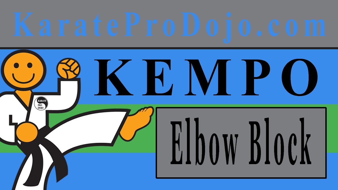 Kempo - Elbow Block - Defensive martial arts move. ( Hook Punch Defense ...