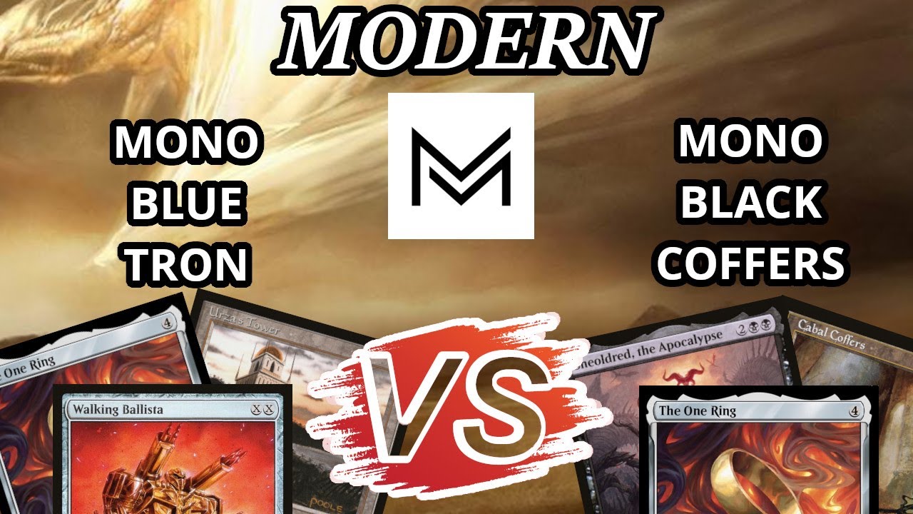 Mono Blue Tron VS Mono Black Coffers [MTG Modern] - YouTube