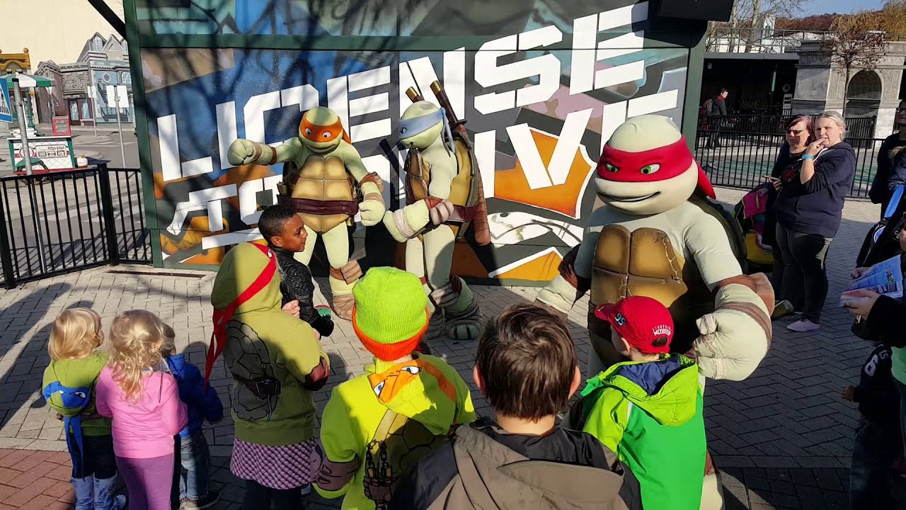 Teenage Mutant Ninja Turtles @ MovieParkGermany - YouTube