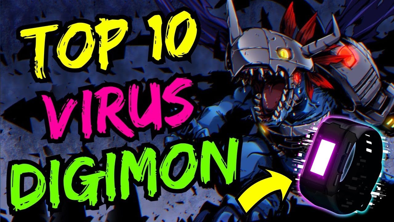Top 10 BEST Virus Digimon! Vital Bracelet BE Memory Tier List! Arena ...