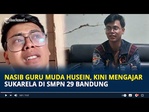 Nasib Guru Muda Husein Kini Mengajar Sukarela di Bandung Karna Merasa Tak Aman di Pangendaran