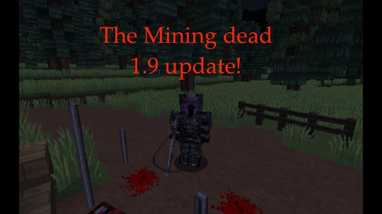 Minecraft the Mining Dead, 1.9 update and case opening! - YouTube
