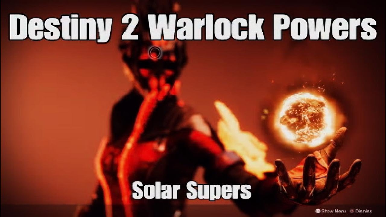 All Solar Warlock Supers - YouTube