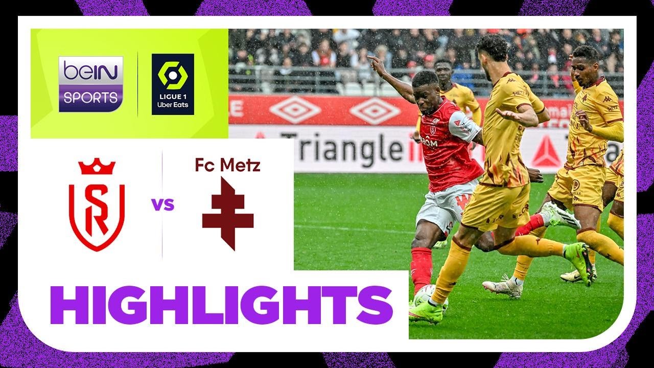 Reims v Metz | Ligue 1 23/24 | Match Highlights - YouTube