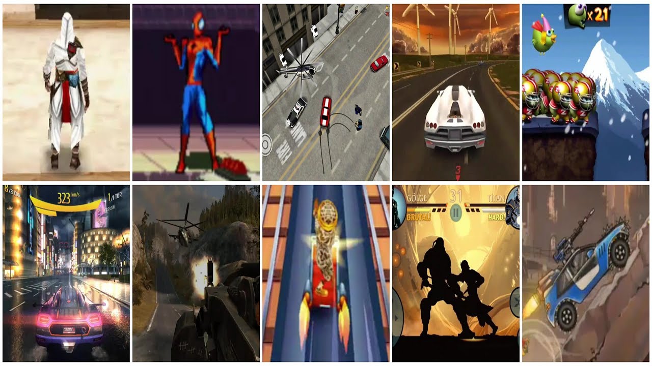 Evolution of Mobile Games 2008 - 2021 - YouTube
