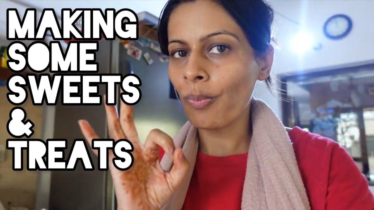 Making Some Sweets & Treats | Indian Mom Vlogger | Indian YouTuber Kavya Kainth - YouTube
