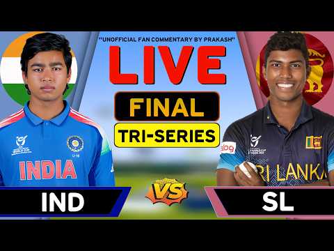 🔴Live: India A Vs Sri Lanka A Tri Series Final Match Preview Live | IND vs SL Final Match Live