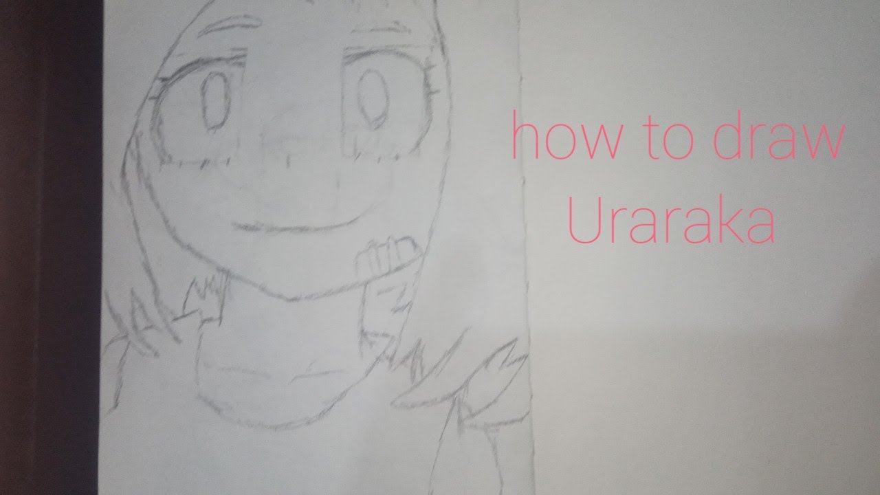 how to draw Uraraka from my hero academia Art vlog-Hanako kun Art - YouTube