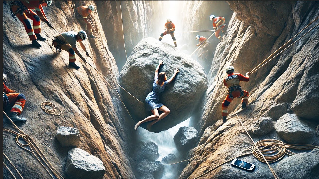 Incredible Rescue: Woman Survives After Getting Trapped Between Two ...