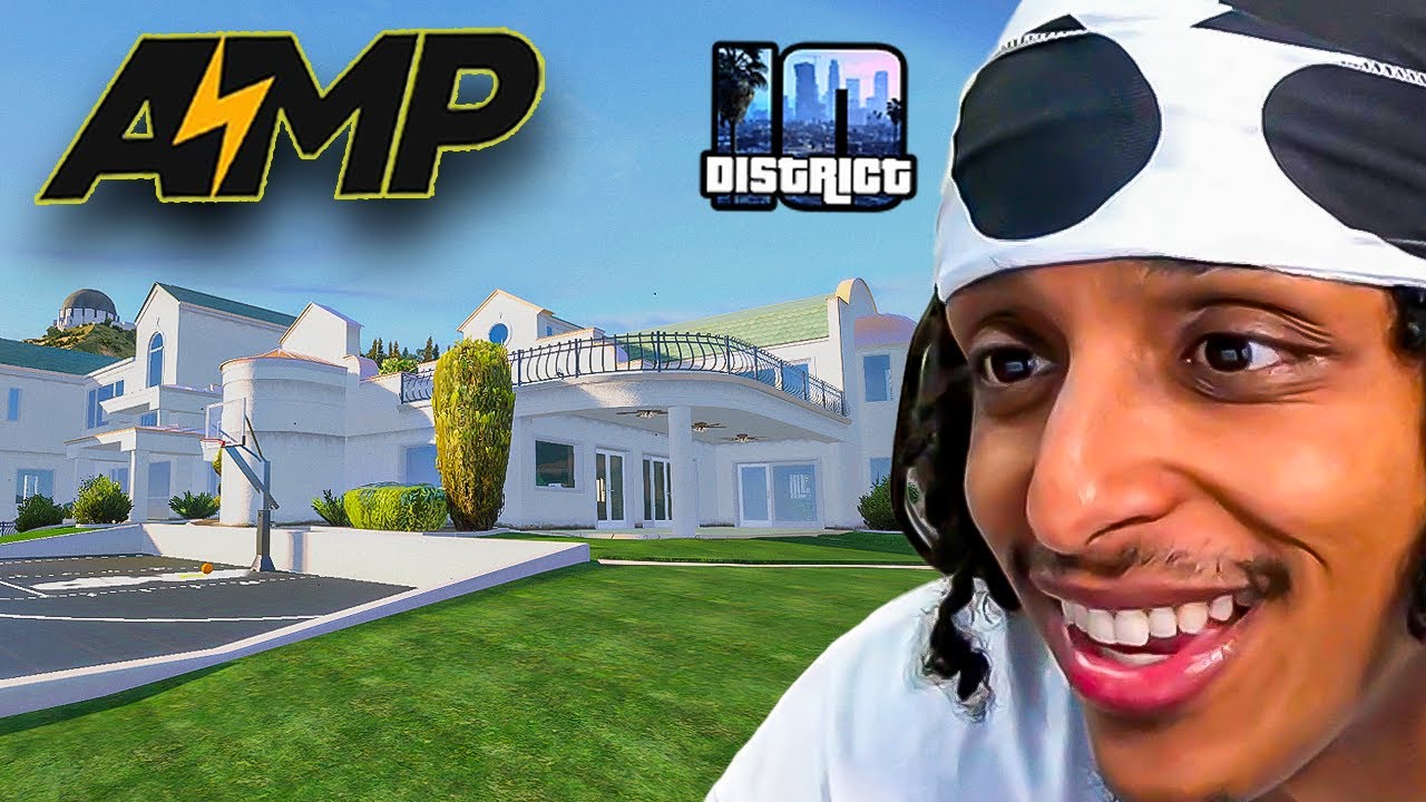 I WENT TO THE AMP HOUSE IN GTA RP! - YouTube