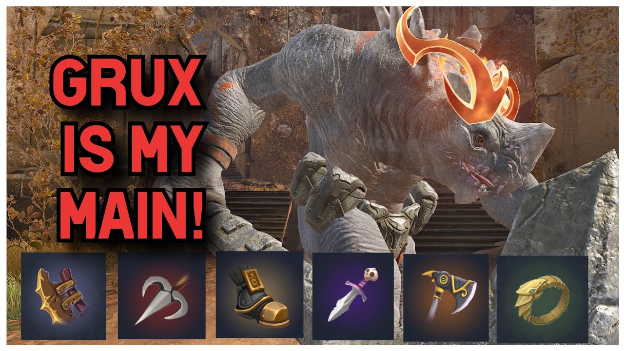 THIS IS PERFECT GRUX PLAYS | Grux Jungle Gameplay | Predecessor - YouTube