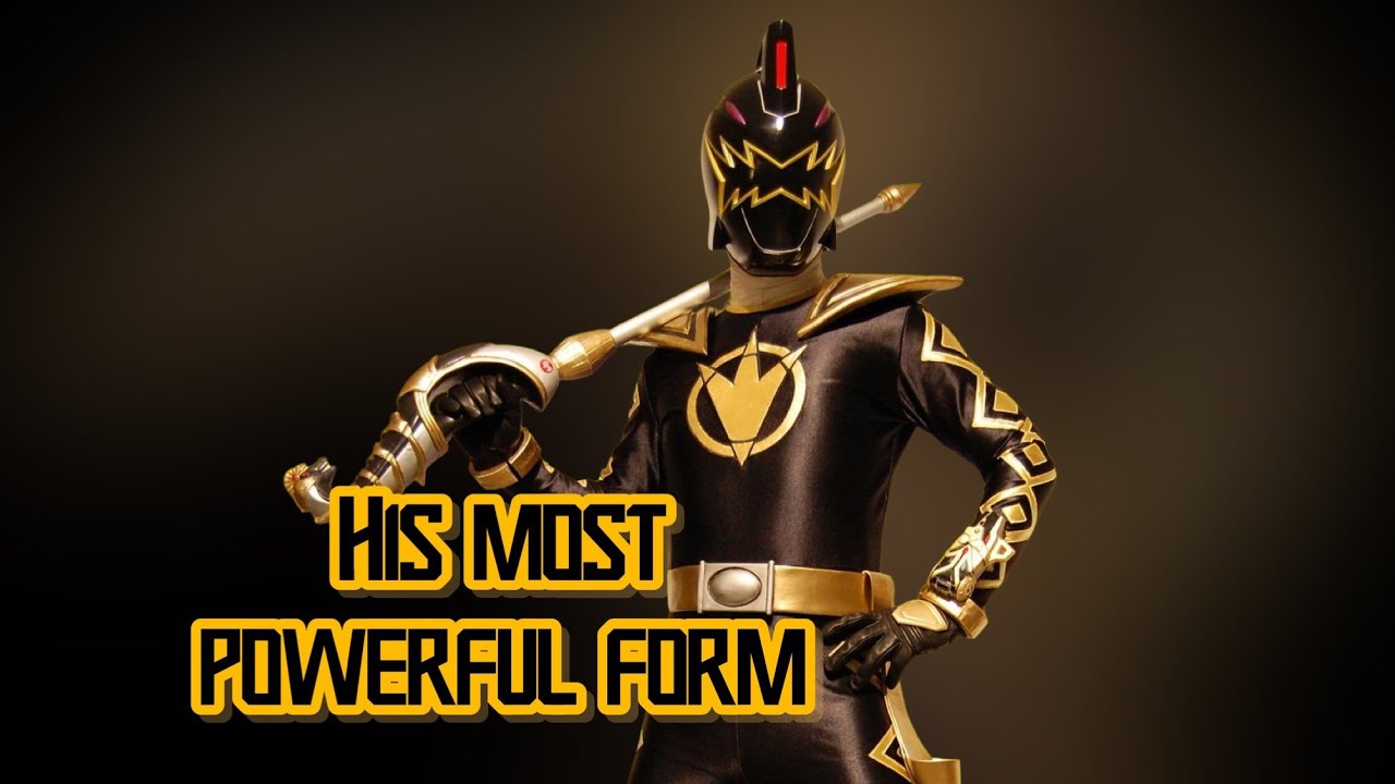 The Most Powerful Black Ranger | Power Rangers Power scaling - YouTube