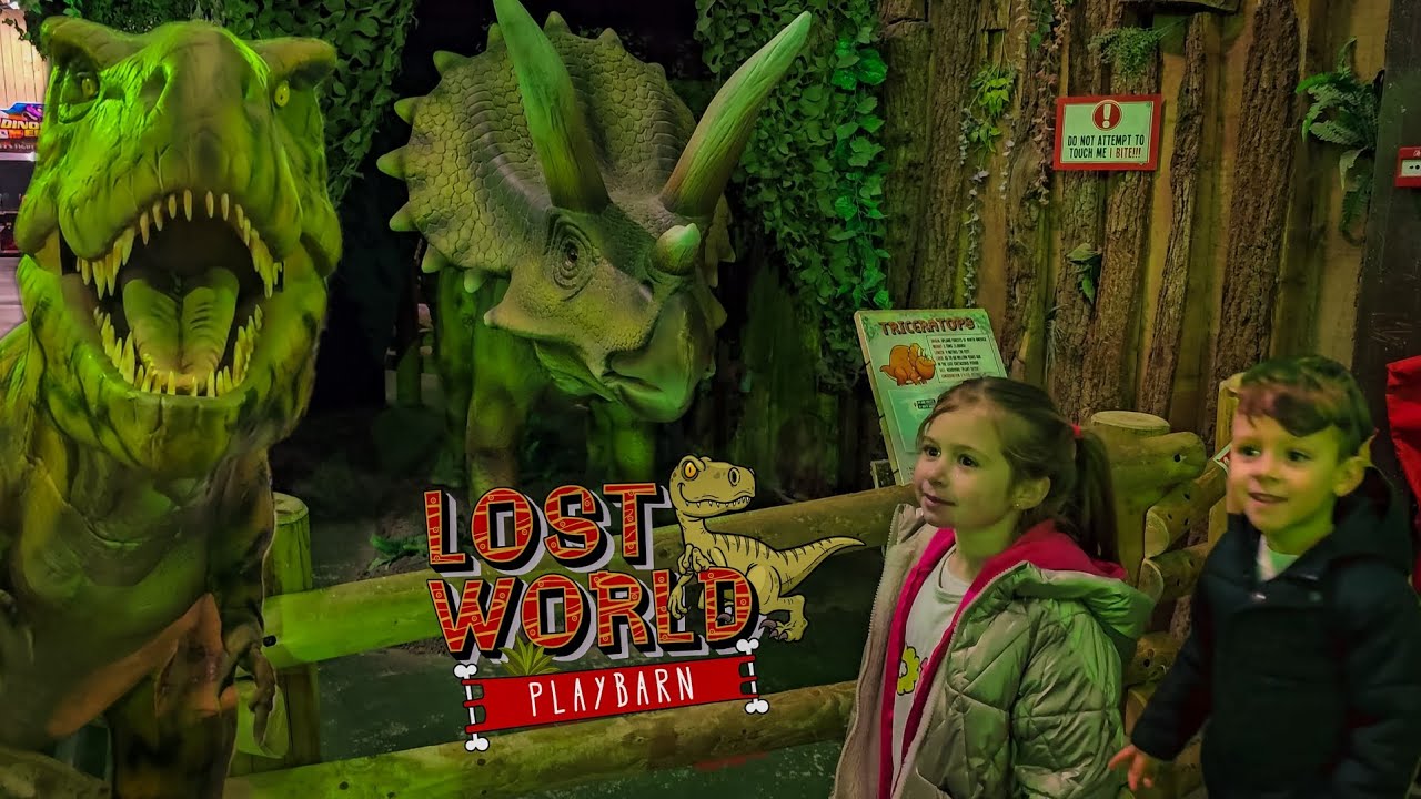 Exploring the Ultimate Dinosaur Adventure Playground with Emily and ...
