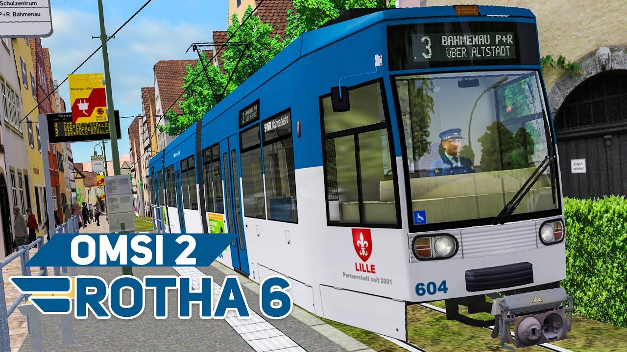 OMSI 2 Rotha #6: NF6D in der Altstadt und Nahverkehrs-Doku! | Bus ...