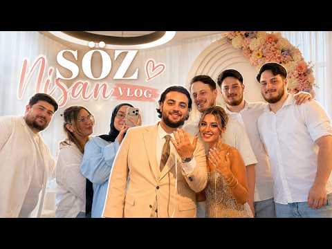 Arda ❤️ Aylin | Nişan Söz Vlogu | Dolu Dolu Bir Gün