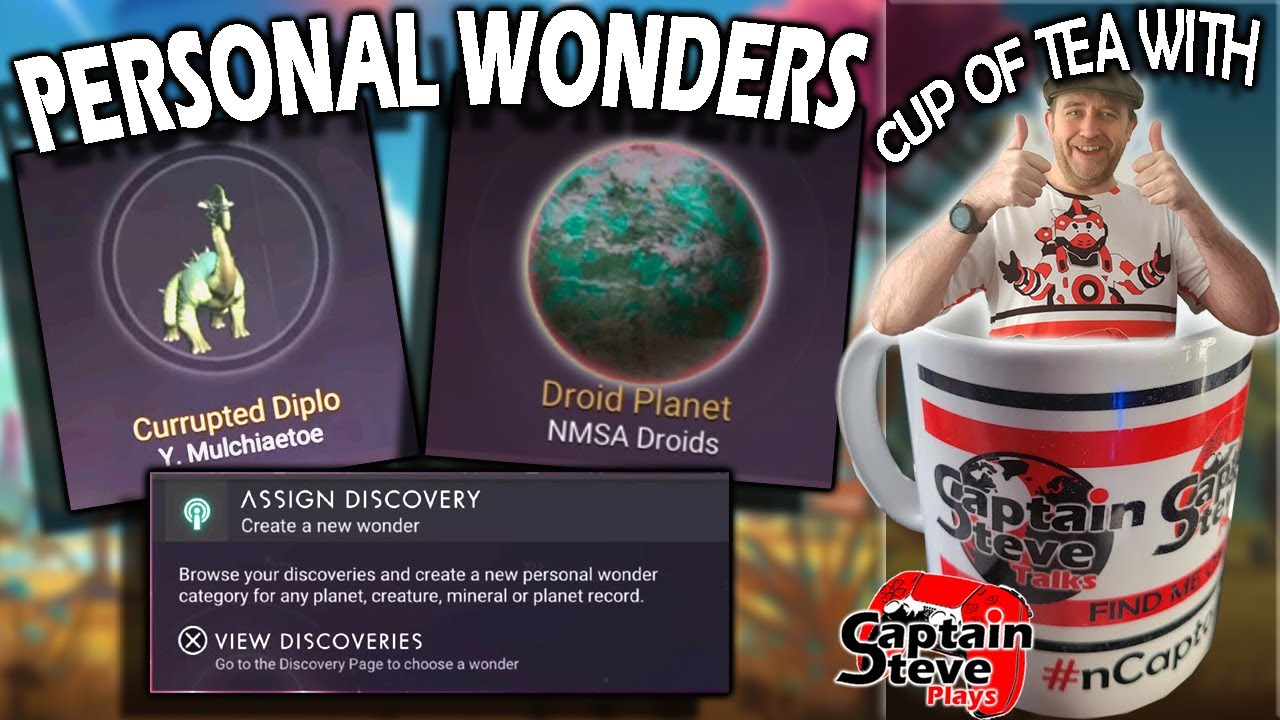 No Man's Sky Guide: Personal Records & Custom Wonders | Cup Of Tea With ...