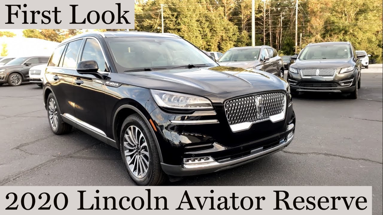 First Look | 2020 Lincoln Aviator Reserve Exterior & Interior at ...