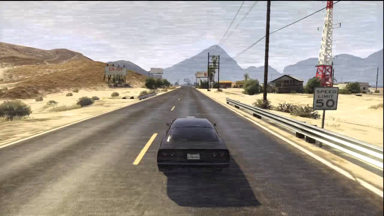 Mad Max V8 Interceptor GTA V - YouTube