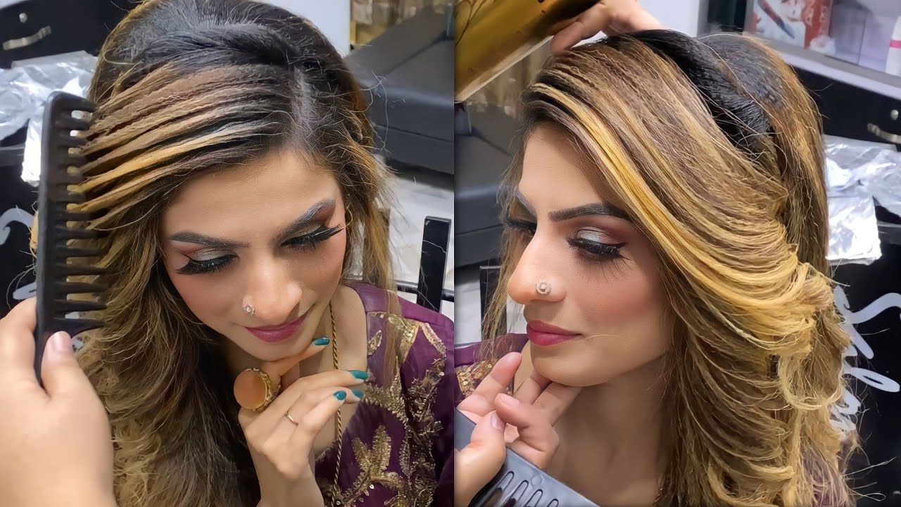 Party & Wedding Side Puff With Open Curls Hairstyles for Beginners ...