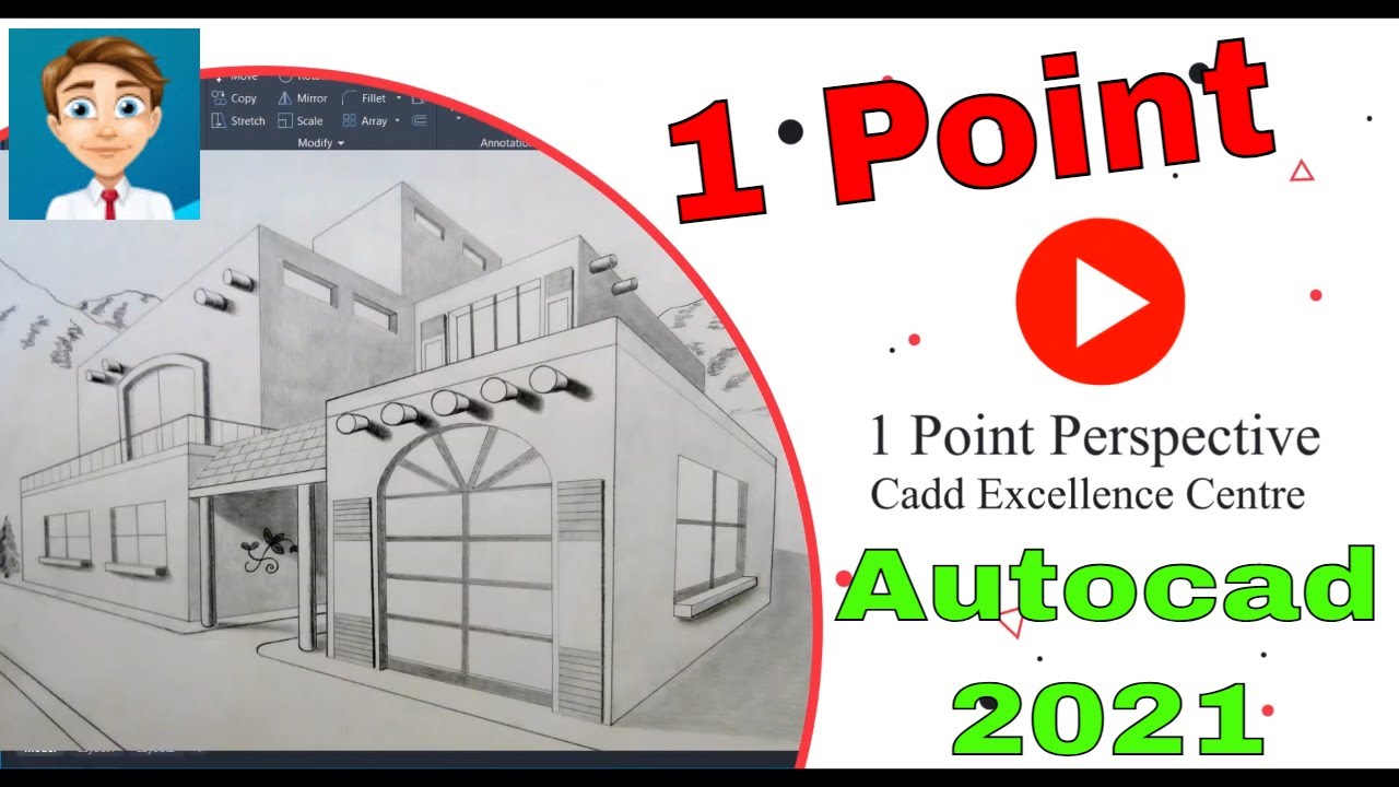 2 Point Perspective In Autocad How To Create Perspective View In 2 Point Perspective In Autocad How To Create Perspective View In