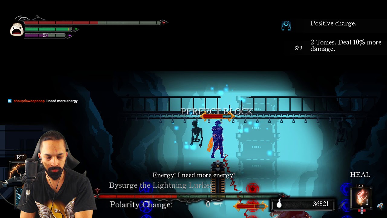 Bysurge The Lightning Lurker Heroic Kill | Death's Gambit - YouTube