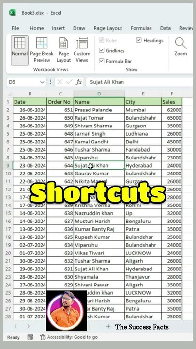 How to Freeze Shortcut key In excel#exceltutorial#exceltrick#exceltips#excel#microsoftexcel# ...