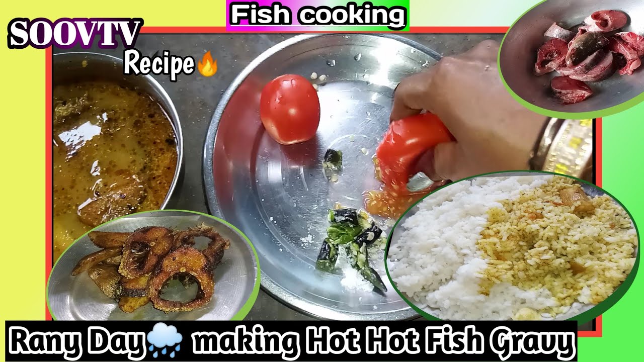 Machli curry spicy Fish Gravy Making progress | macha jhola cooking ...
