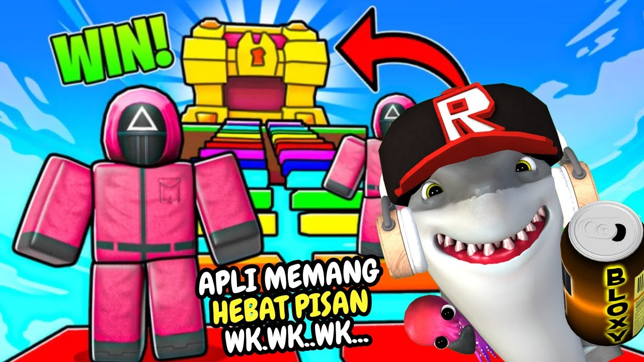 APLI MENANGKAN OBBY LAND (PERMAINAN SQUID MENYENANGKAN) - YouTube