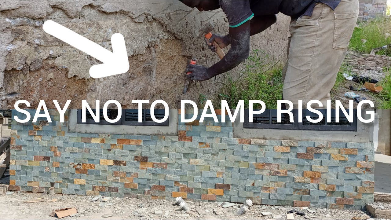 SAY NO TO DAMP RISING || BUILDING IN GHANA 🇬🇭 - YouTube