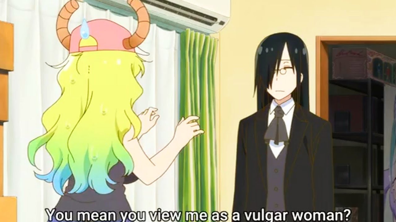 Fafnir Think Elma as Vulgar Women | Miss Kobayashi's Dragon Maid | View ...