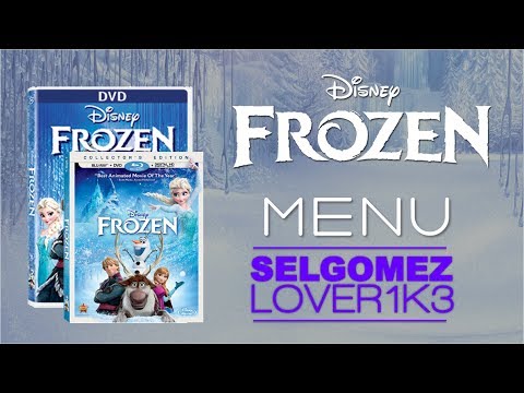 Disney's Frozen dvd menu - YouTube