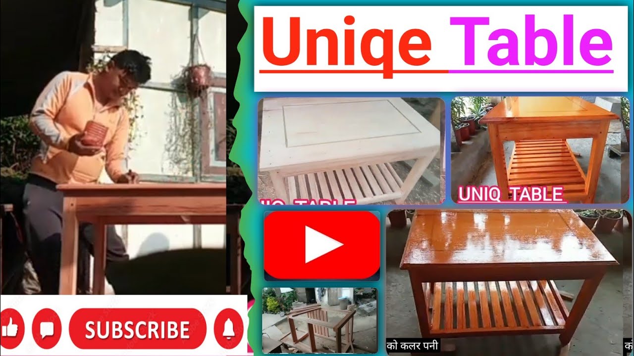 unique table watch... - YouTube