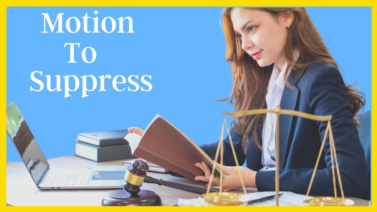 Motion to Suppress in Massachusetts - YouTube