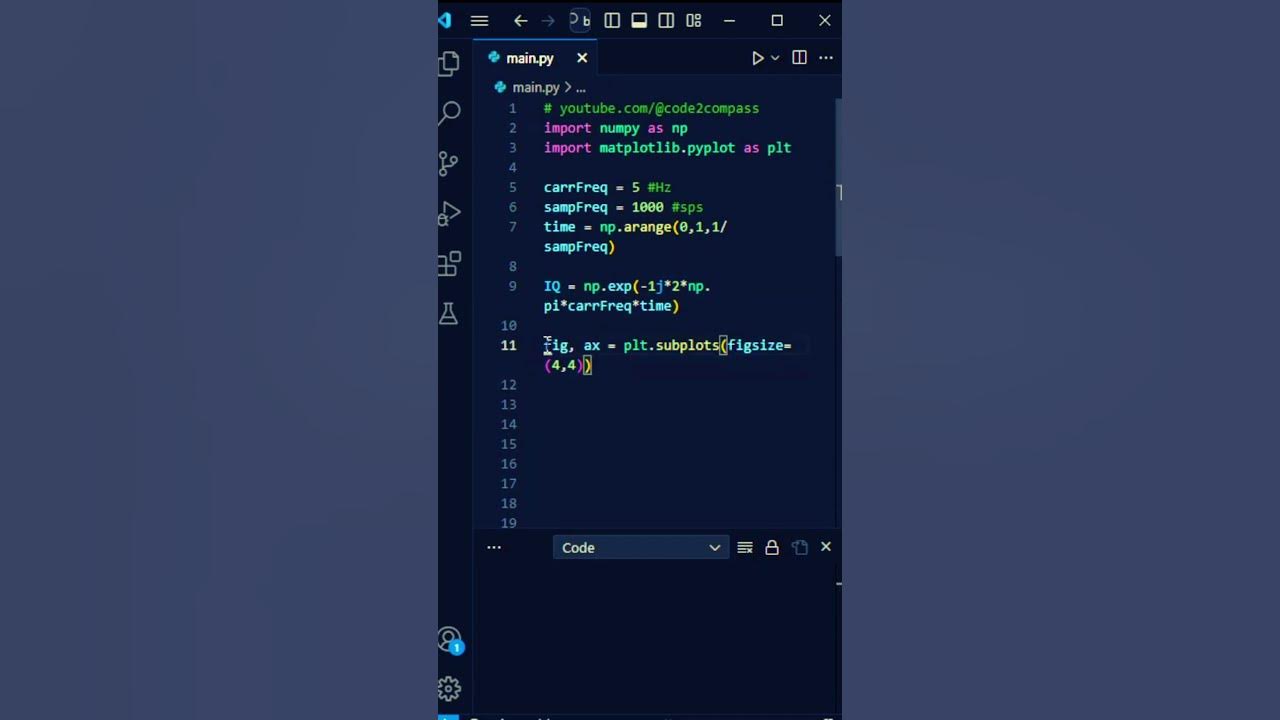 Generating IQ Signals in Python Programming #python #programming #coding #dsp - YouTube