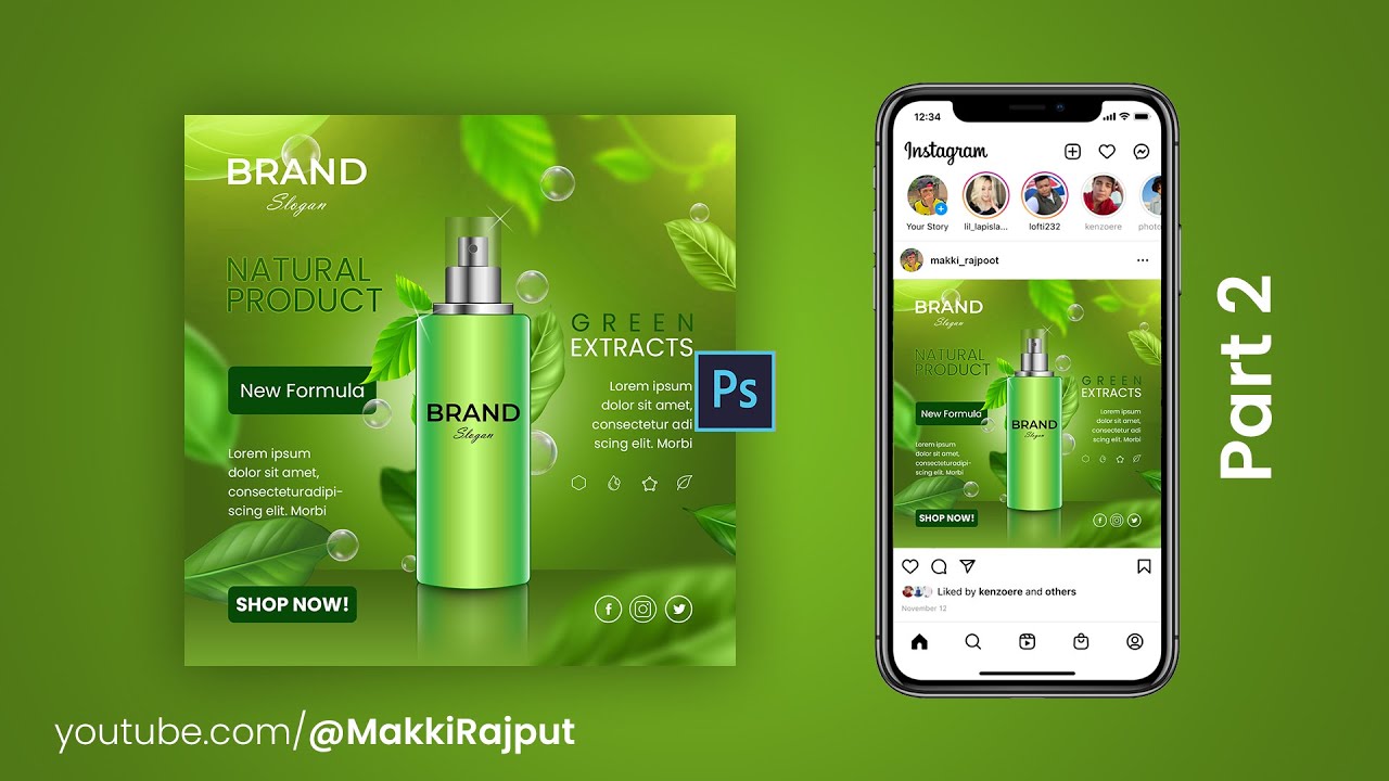 Design Stunning Perfume Ads with Adobe Illustrator - Part 2 - YouTube