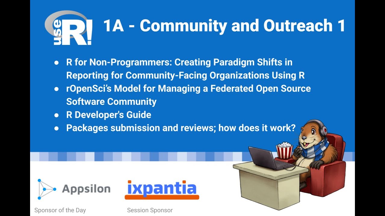 Session 1A - Community and Outreach 1 - YouTube