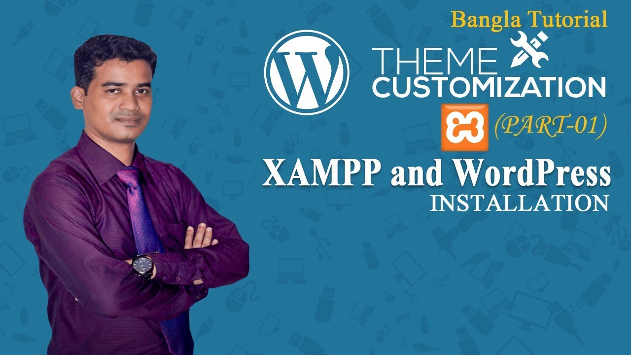 Wordpress Theme Customization Bangla Tutorial Part 1 Xampp Installationwordpress 1547