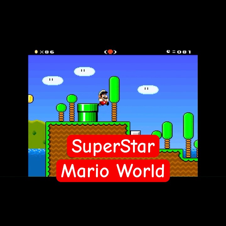 SuperStar Mario World #gaming #supermariobros #mario #marioadventures # ...