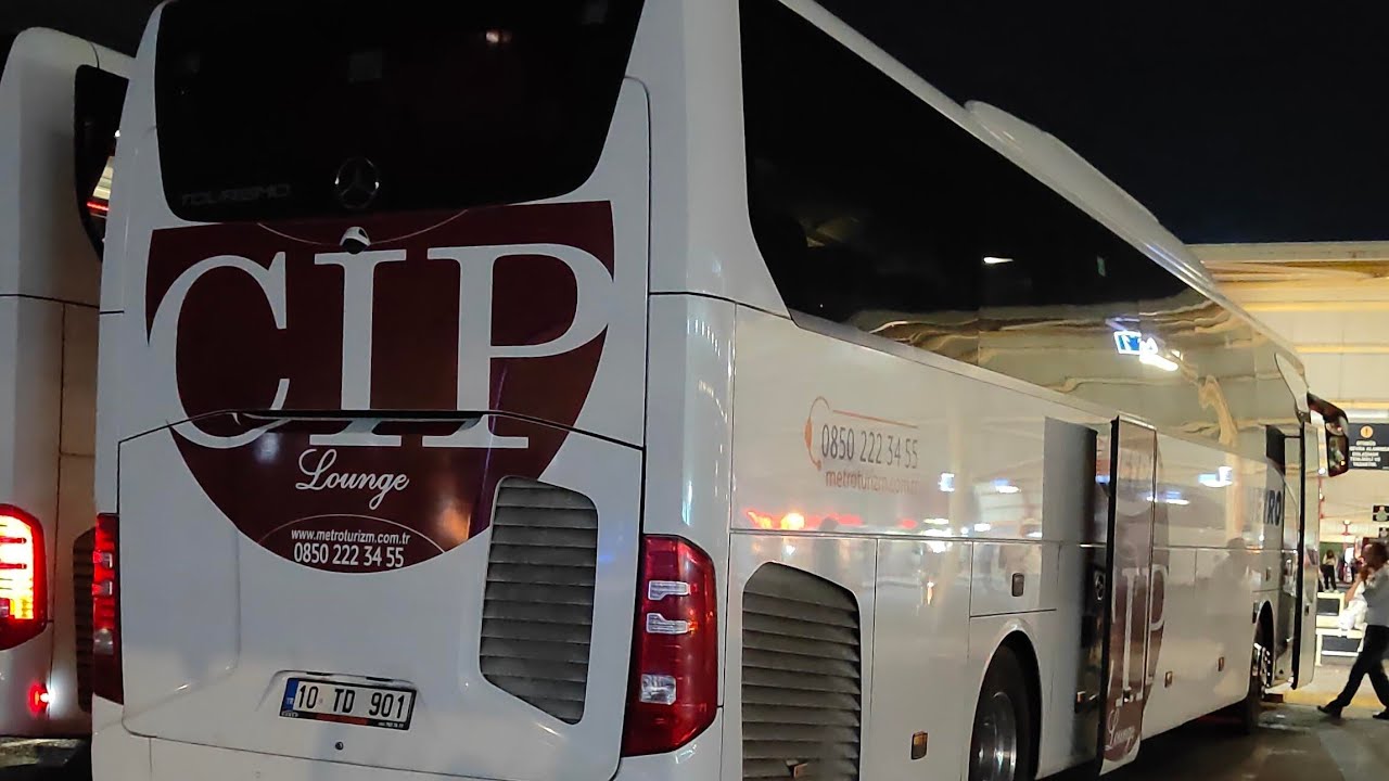 Bandırma-İstanbul otobüs yolculuğu metro turizm CİP - YouTube