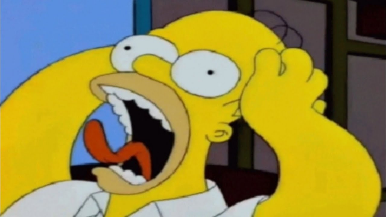 1 Minute of Low Quality Simpsons Memes - YouTube