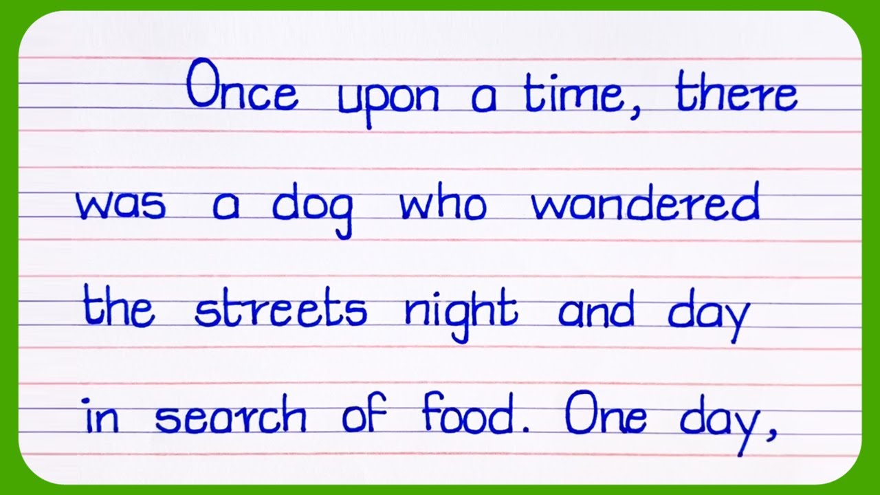 One Page English Writing Practice||English Ki Writing||Ek Page Writing ...