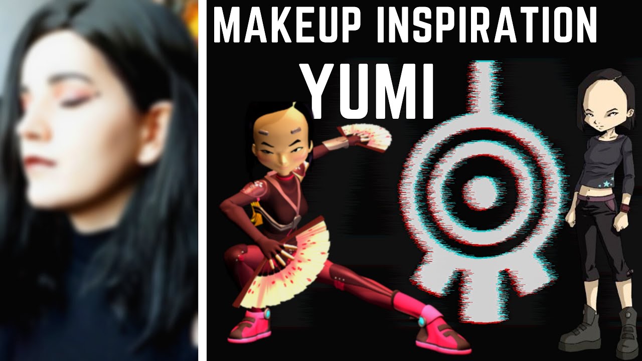 MAKEUP INSPIRATION #1 : YUMI (Code Lyoko | Saison 4) - YouTube